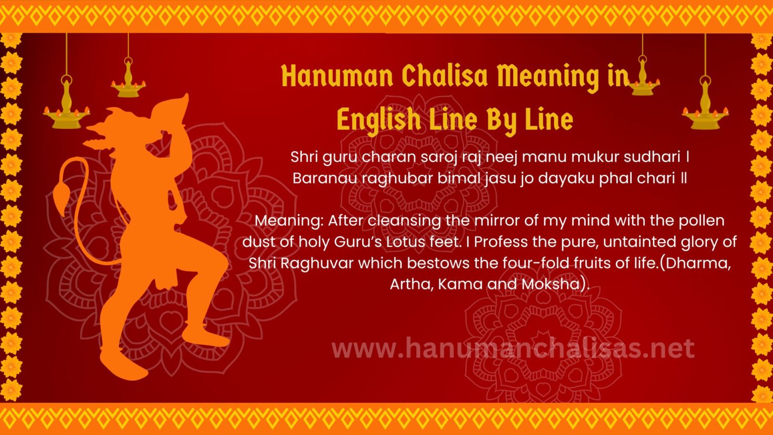 Hanuman Chalisa: Full English Translation with Meaning & Explanation ...